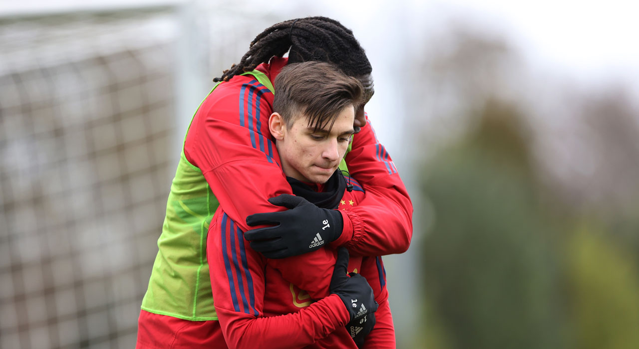 In pictures | Final training session ahead of Sparta