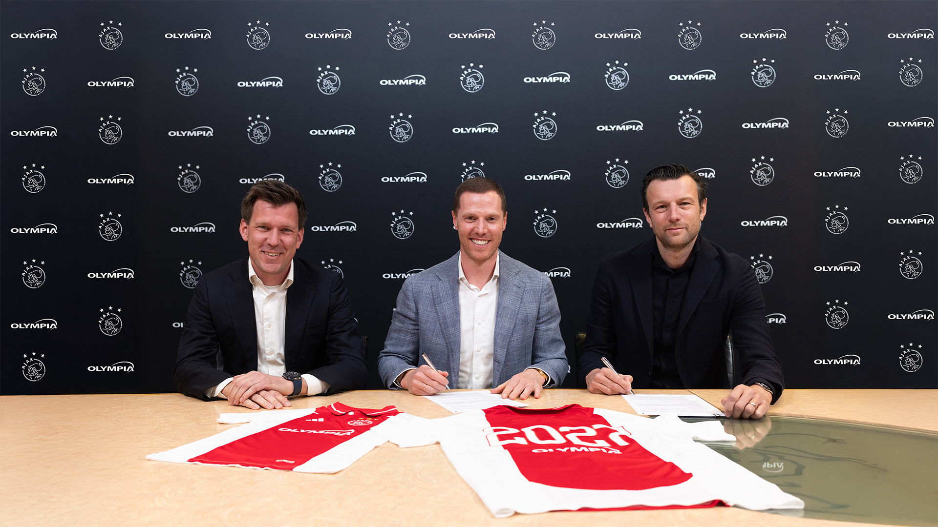 Ajax to feature Olympia on the back of their shirts next season