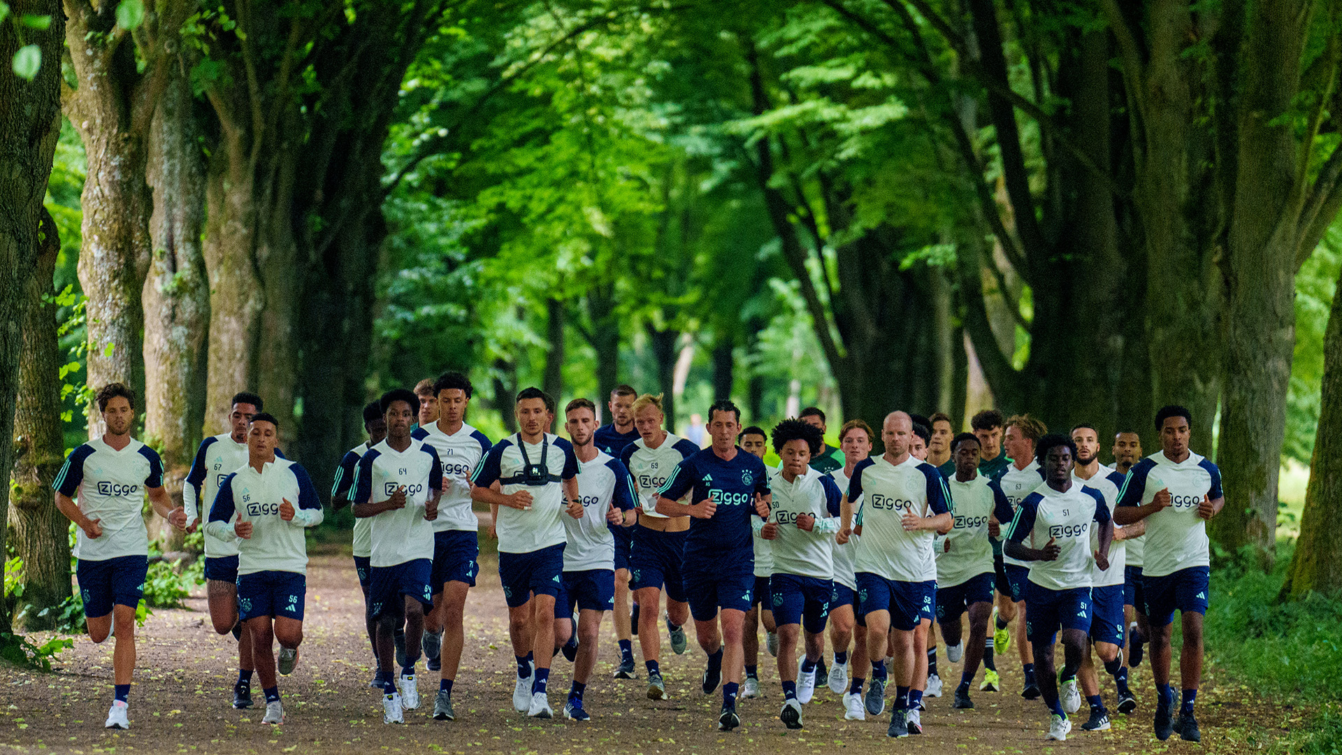 Training Day | First training session and working up a sweat in the forest