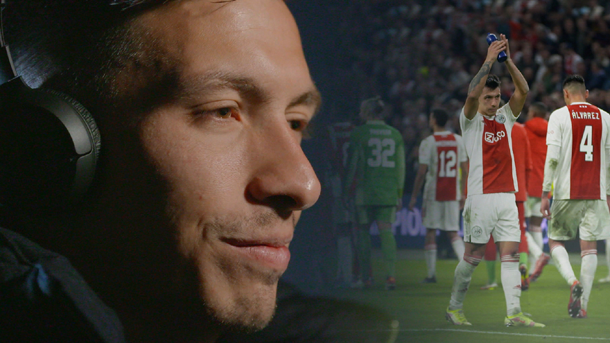 Martínez: 'I don't see anything during the hymn'