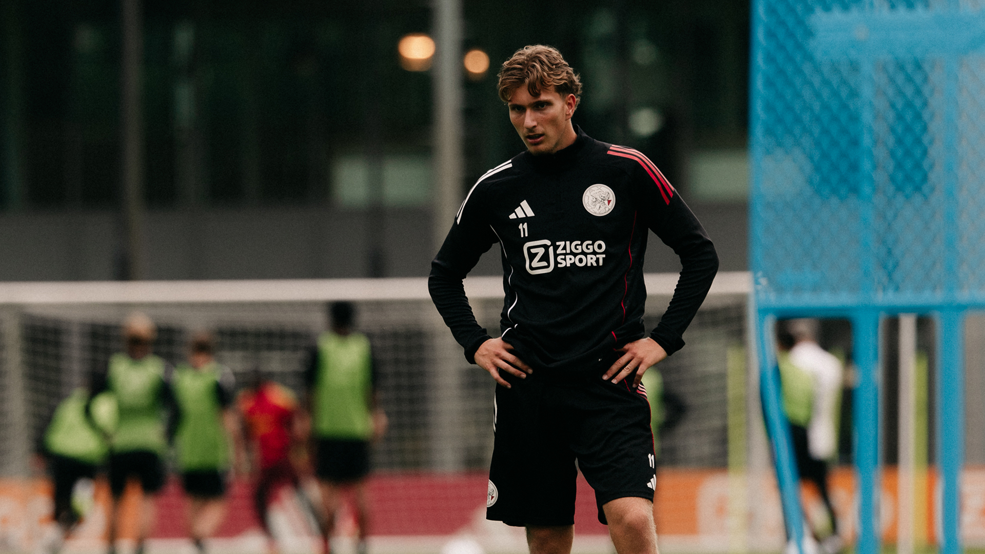 Ajax train in preparation for FC Volendam away