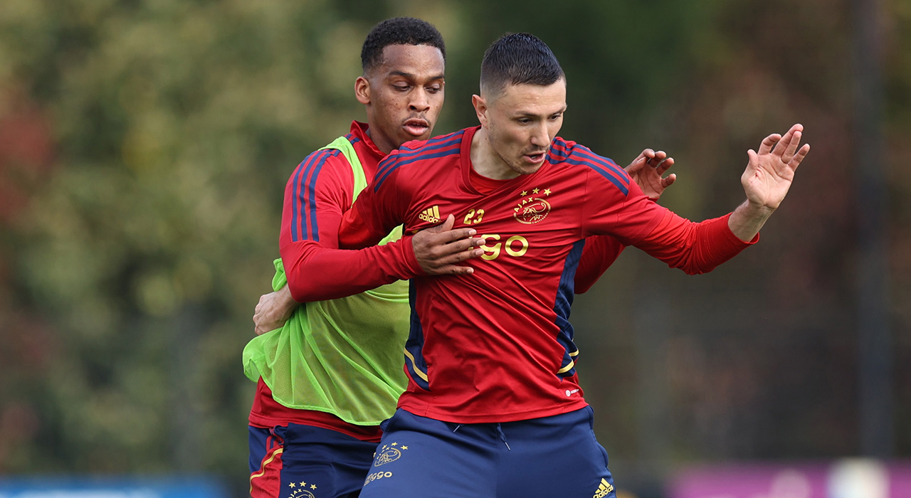 In Pictures | Ajax players focus on Eredivisie clash