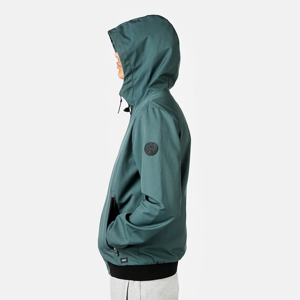Ajax-softshell jacket green senior