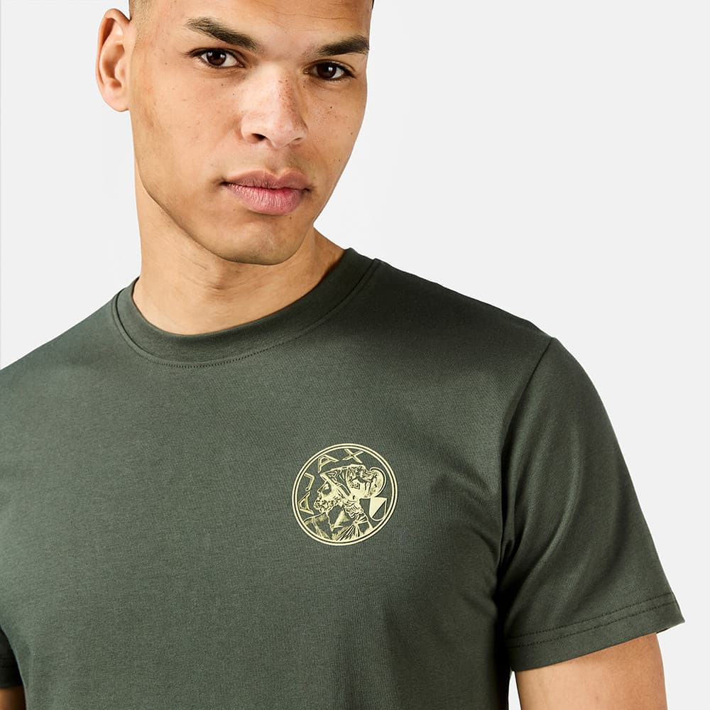Ajax-t-shirt green essentials senior